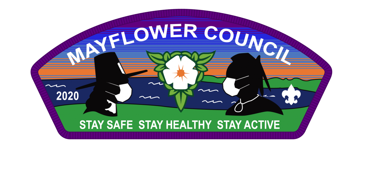 Stay Safe Special Shoulder Patch – Mayflower Council | BSA