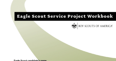 Eagle Scout Service Project Workbook Updated – Mayflower Council | BSA