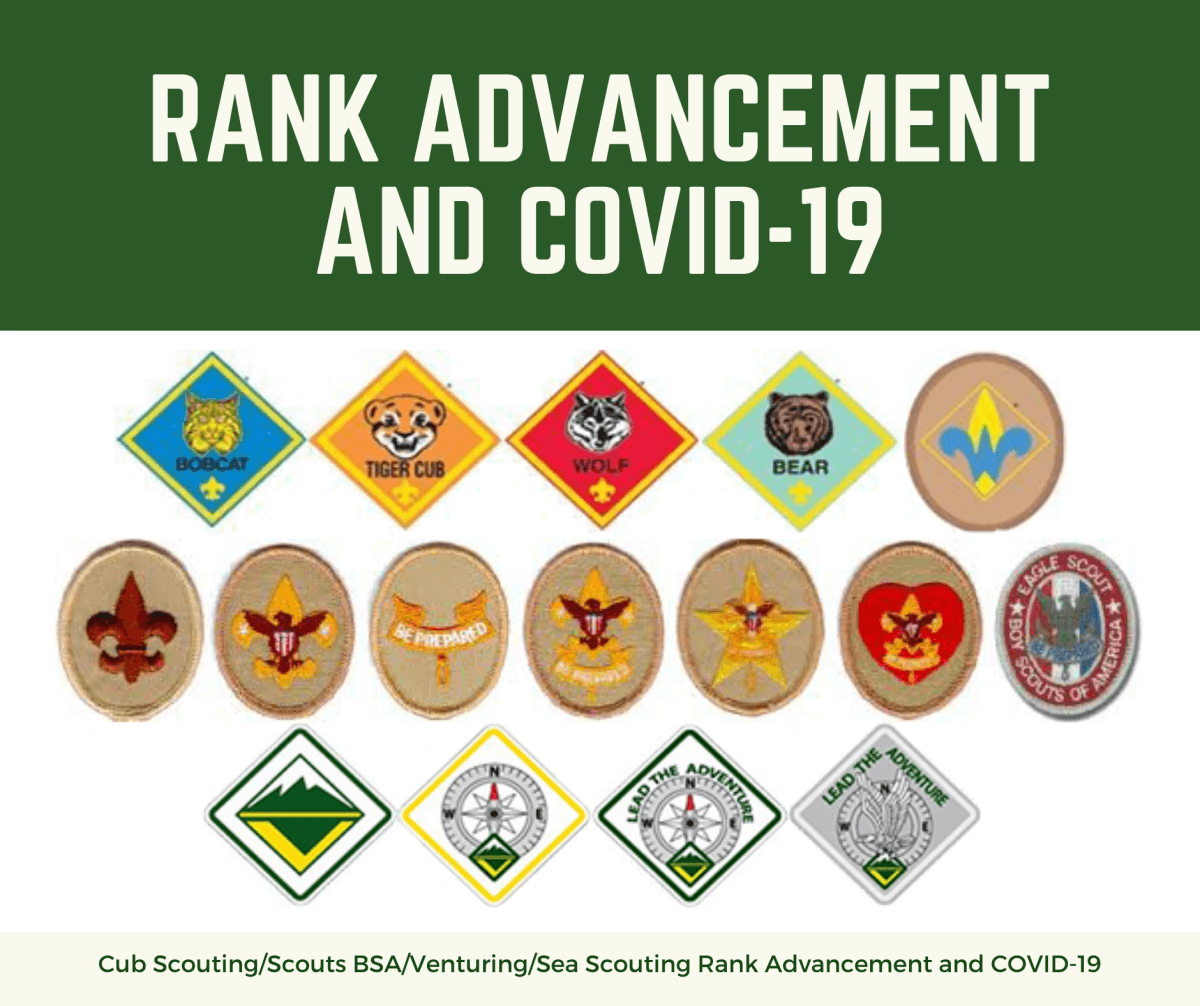 Rank Advancement and COVID-19 (Coronavirus) – Mayflower Council | BSA